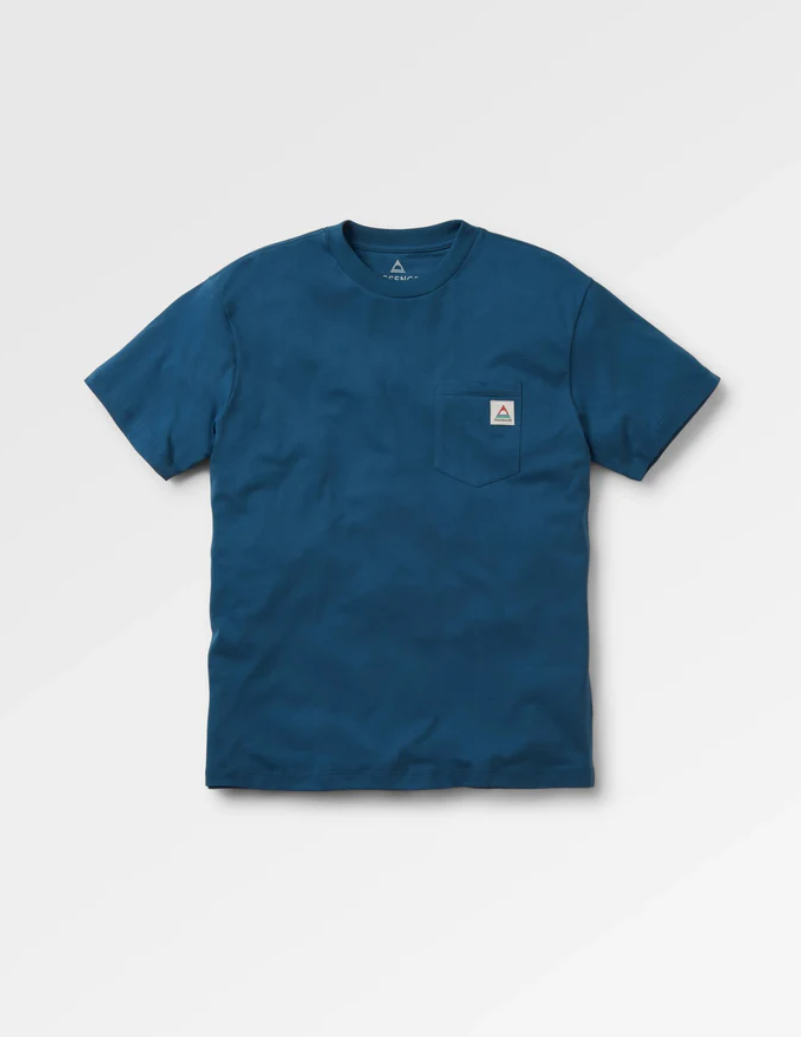 Passenger Heritage Recycled Relaxed Fit T-Shirt in dark denim – HOAP